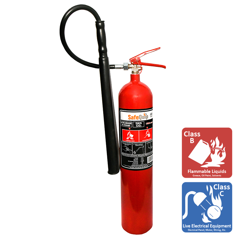 5kg CO2 fire extinguisher | Safety Signs & Equipment